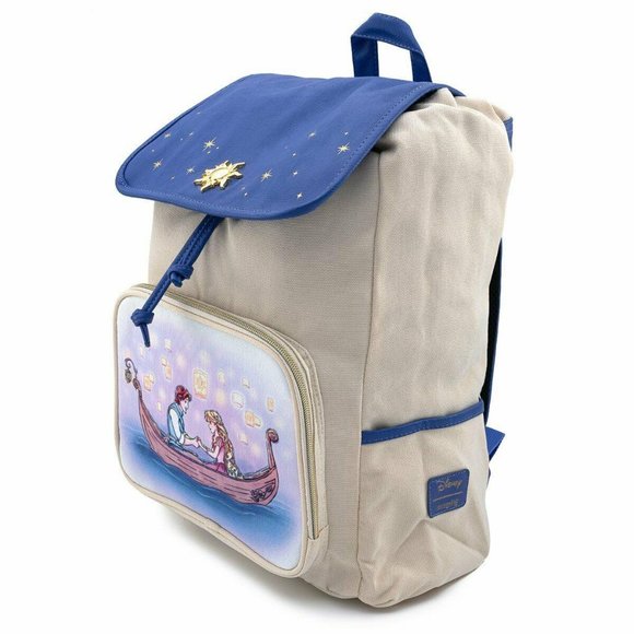 Loungefly | Bags | Loungefly Disney Rapunzel Tangled Canoe Backpack ...